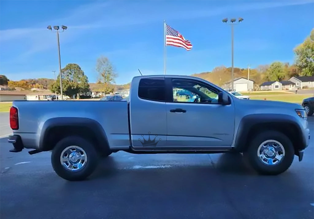 2015-2022 COLORADO 6'2" bed length X-TENDED STYLE – king fender flares